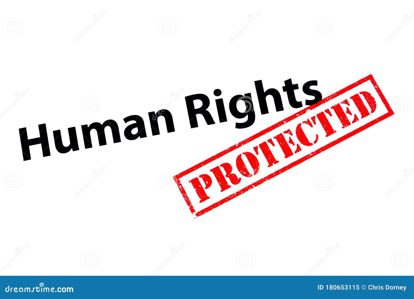 Human Rights Protected stock illustration. Illustration of language ...