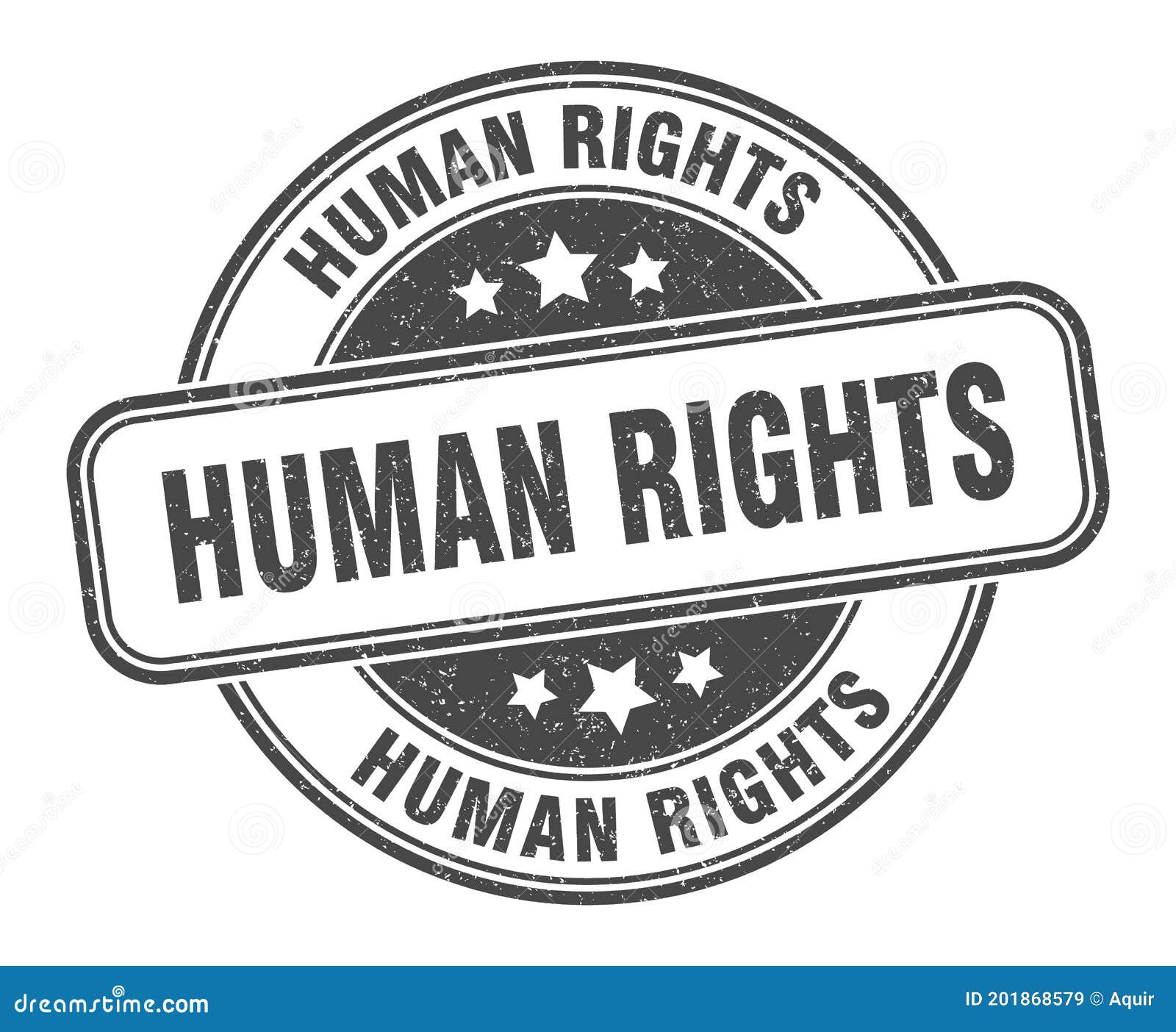 Human Rights Stamp. Human Rights Label. Round Grunge Sign Stock Vector ...