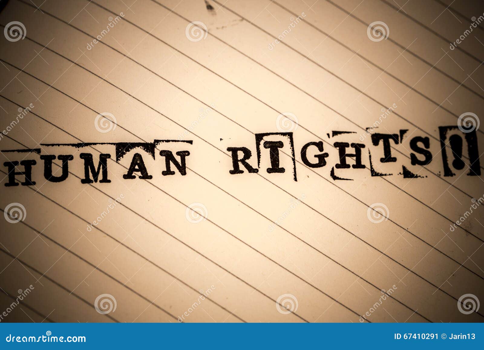Human rights text on paper stock image. Image of liberty - 67410291