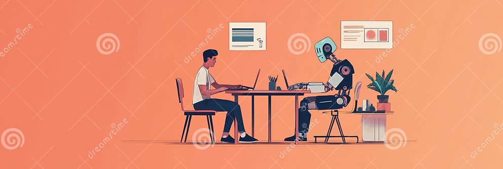 Collaboration between Human and Robot at Desk Focusing on Project Work ...