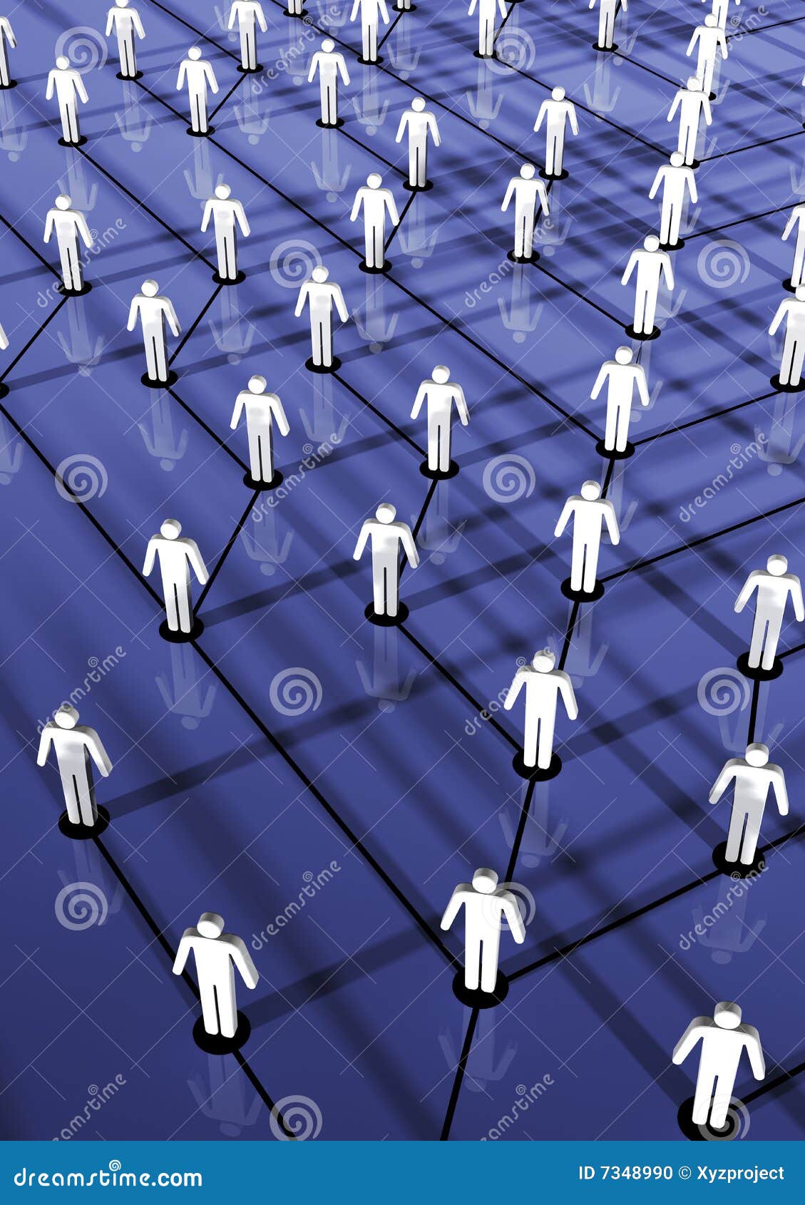 Human S Hierarchy Tree. 3d Concept Stock Illustration - Illustration of ...