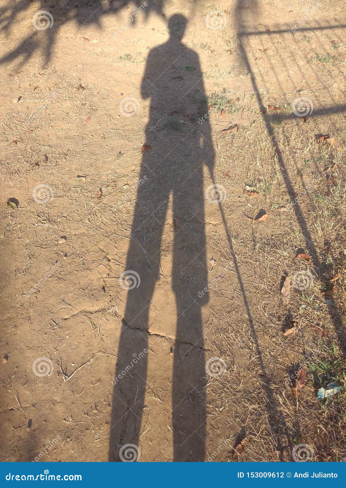 Human Shadow in the Afternoon Stock Photo - Image of afternoon, shadow ...