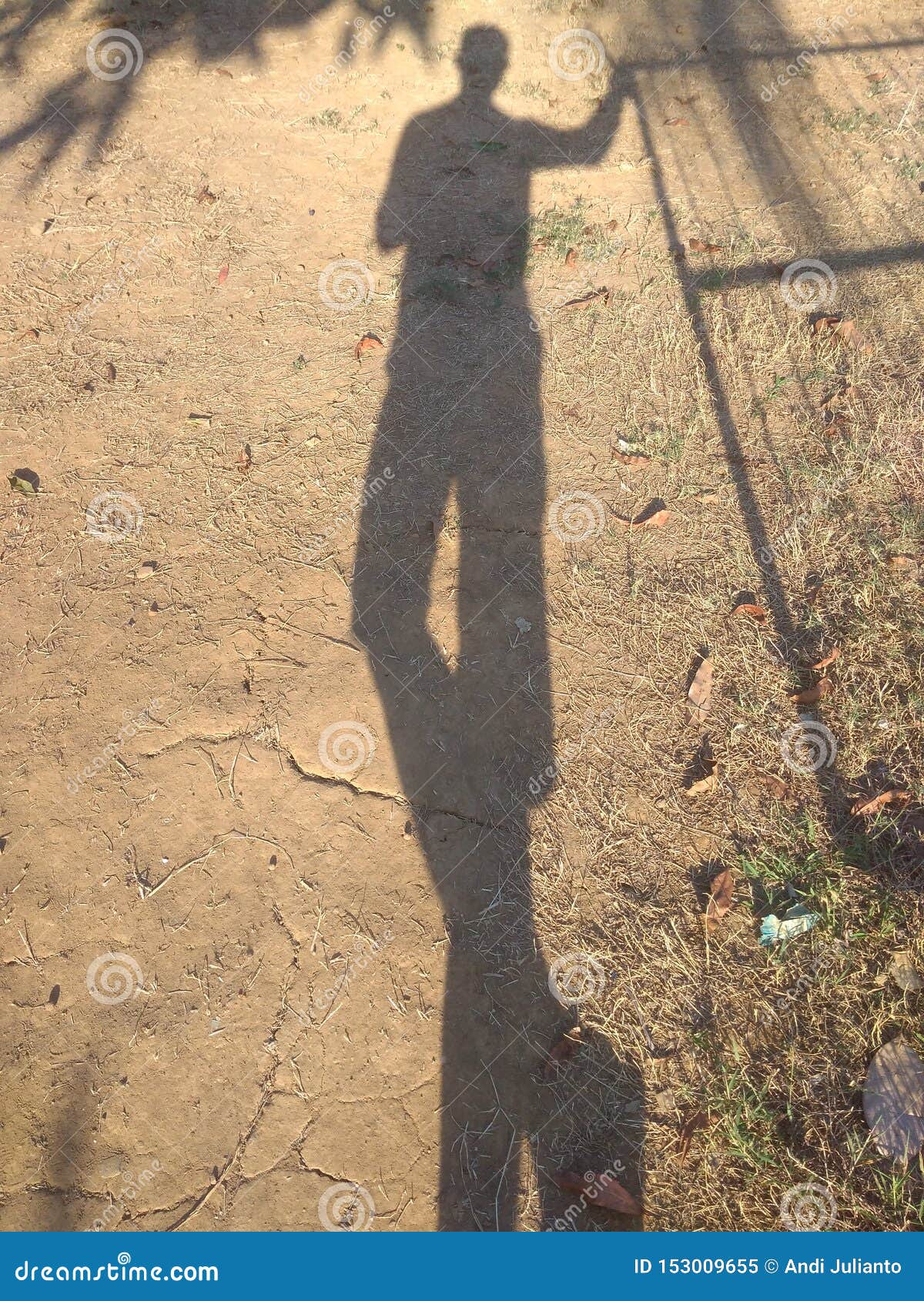 Human Shadow in the Afternoon Stock Image - Image of shadow, nice ...