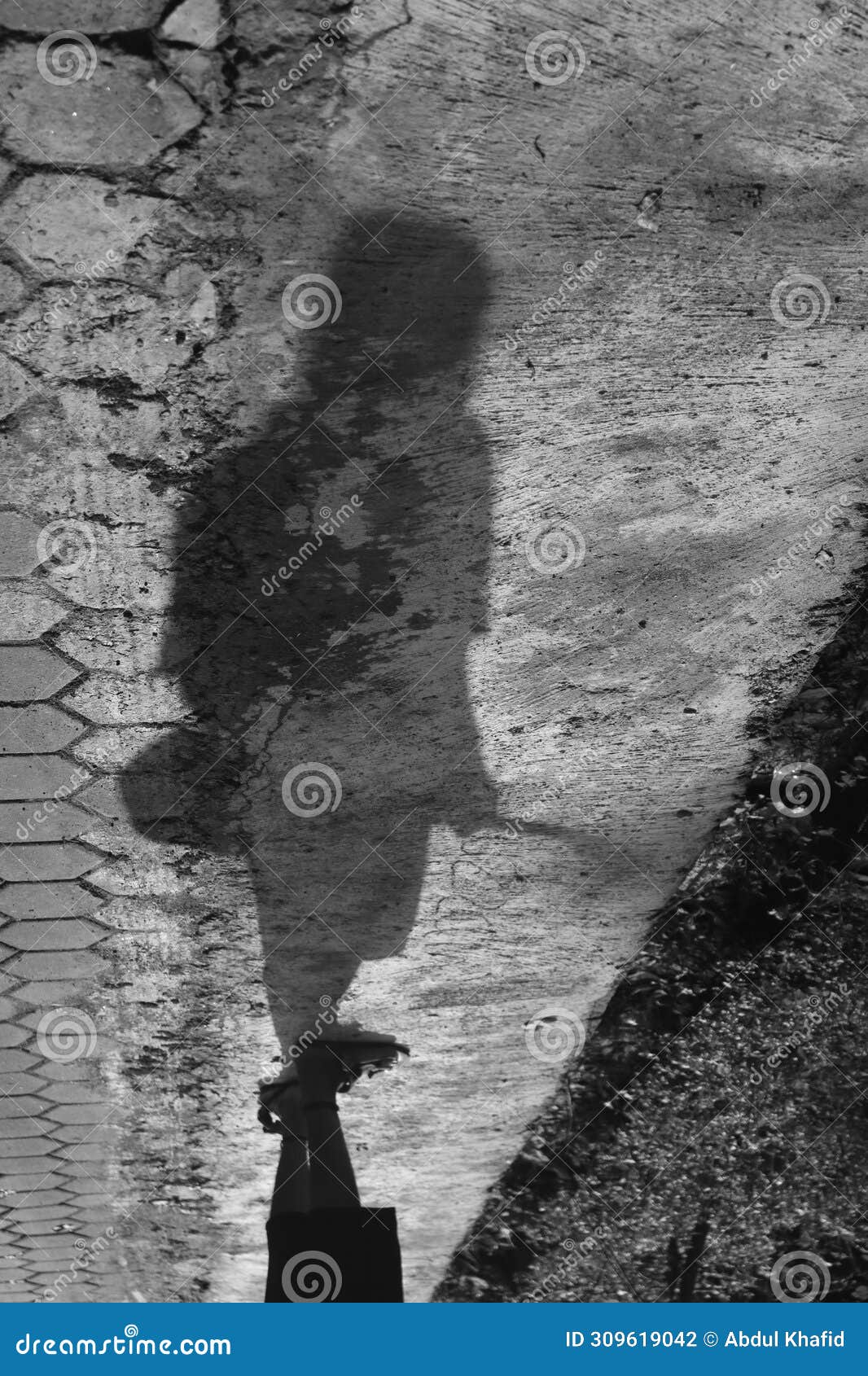 Human Shadow 2 stock photo. Image of stranger, figure - 309619042