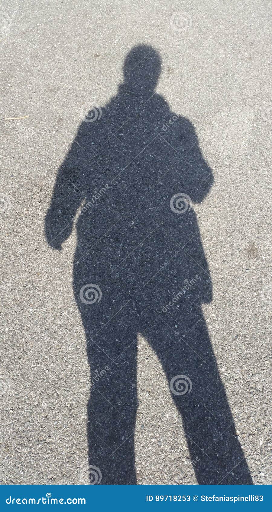 Human Shadow on the Sidewalk Stock Image - Image of posing, asphalt ...