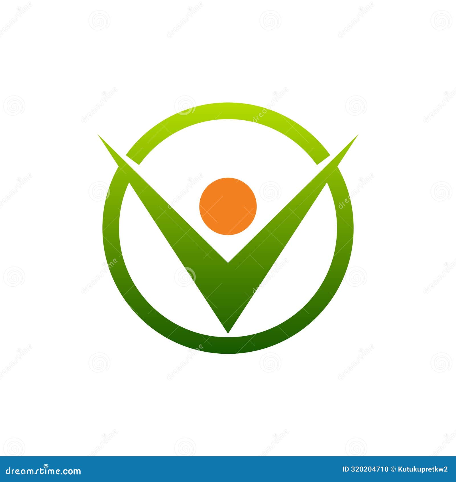 Human Shape Check Mark Vector Logo Template Illustration Design. Vector ...