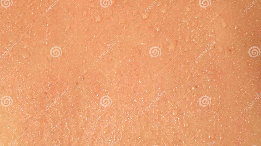 Human Skin and Sweat stock photo. Image of drops, science - 80731482