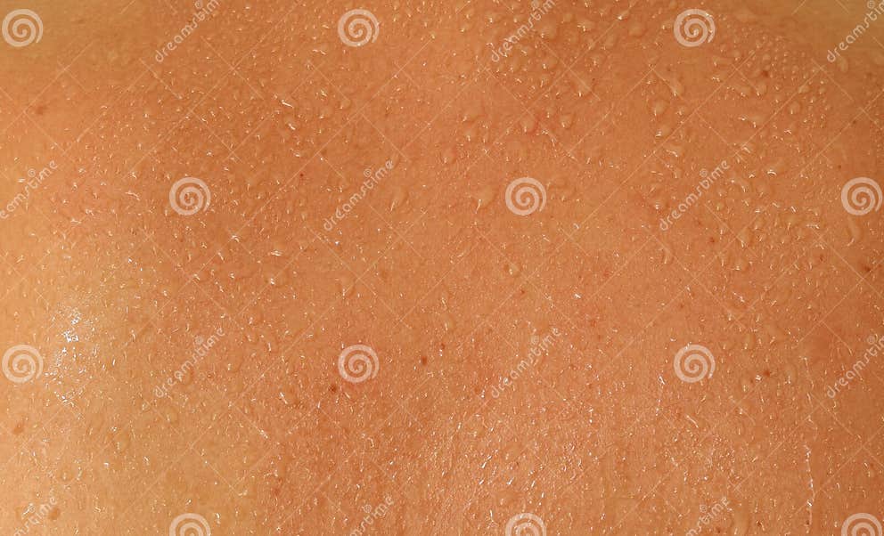 Human Skin and Sweat stock photo. Image of health, adult - 80731486