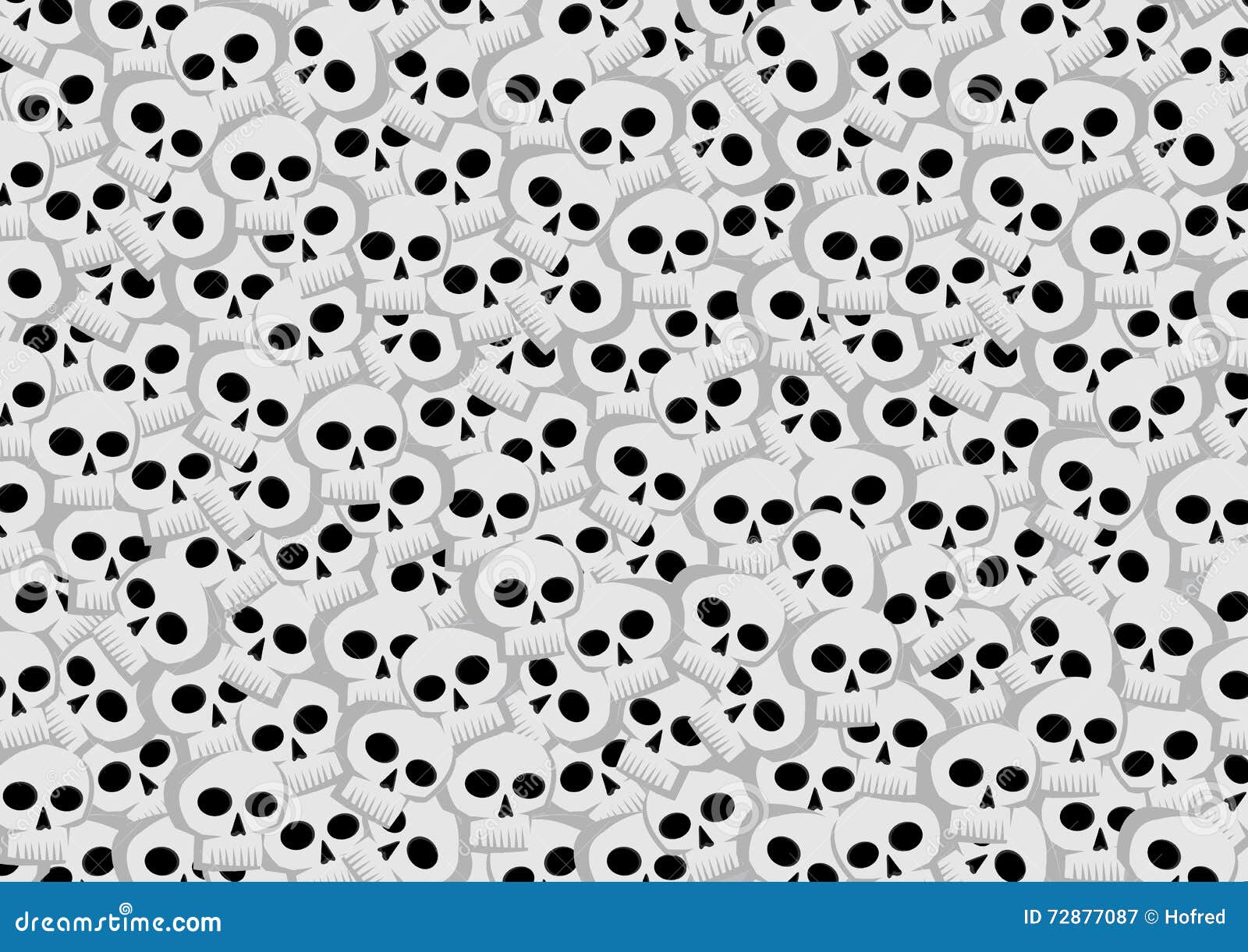 Human Skull Pattern Abstract Vector Background Stock Vector ...