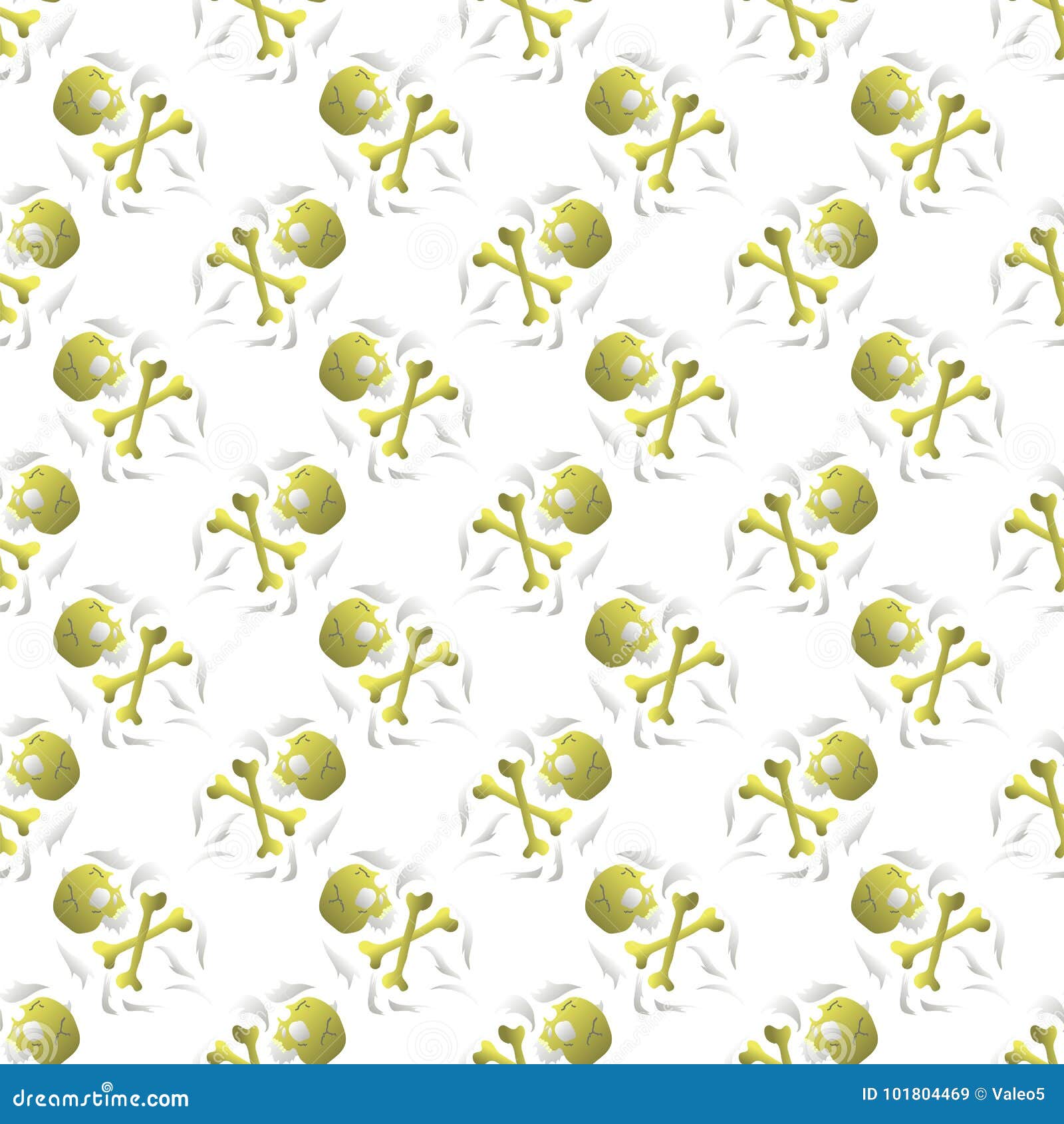 Human Skull Seamless Random Pattern Stock Illustrations – 370 Human ...