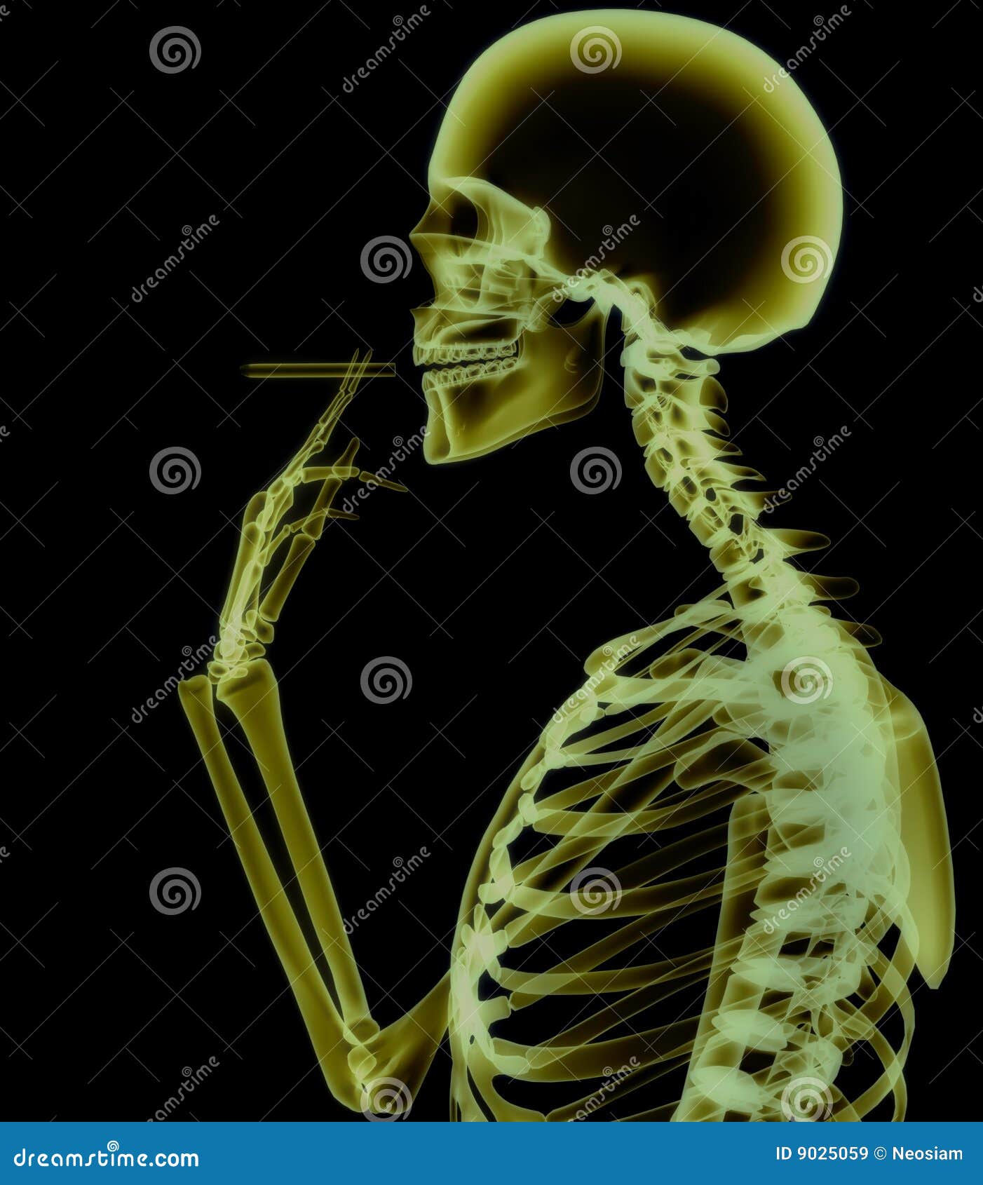 Human Smoking stock illustration. Illustration of business - 9025059