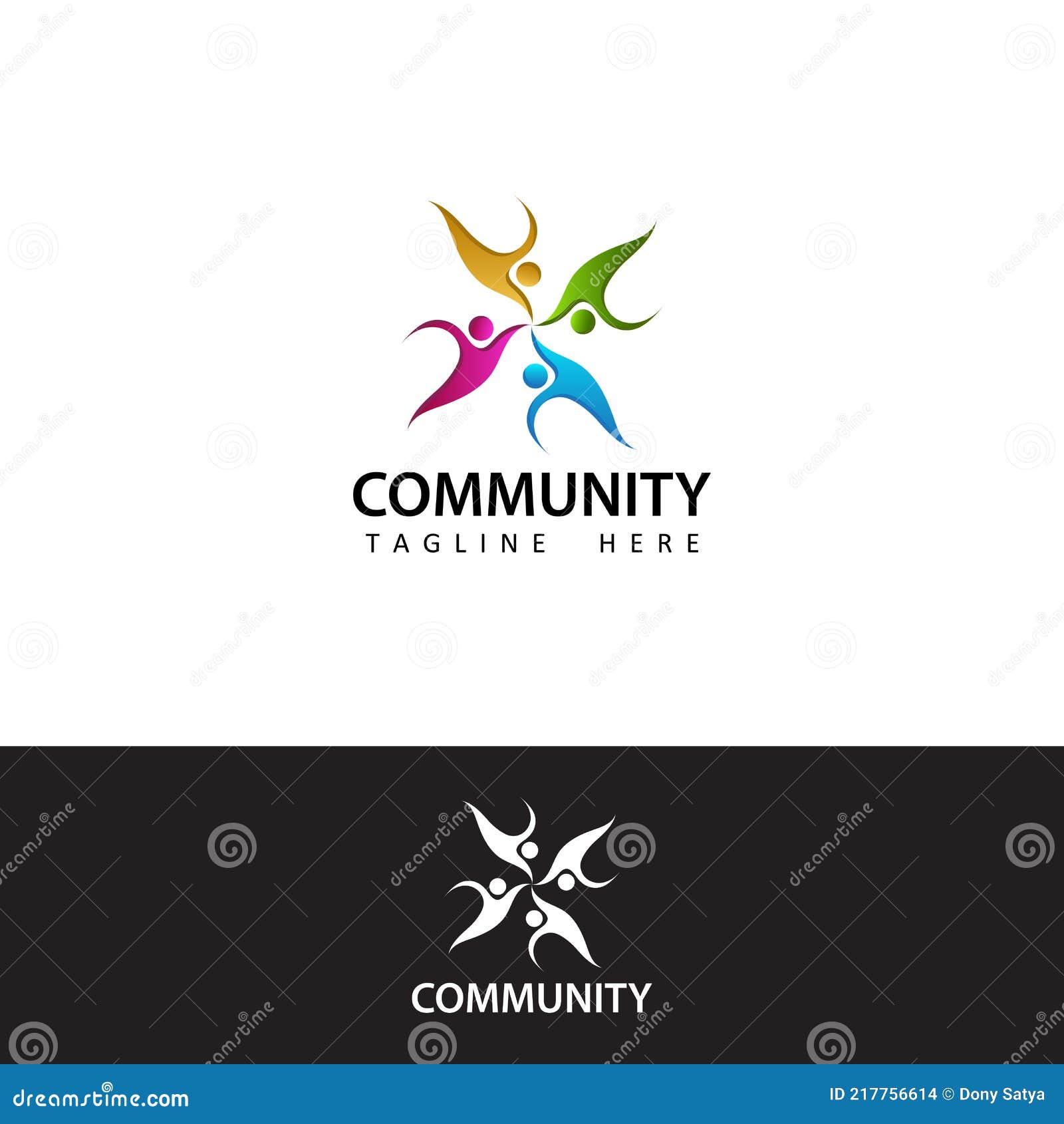 Human Social, Community Logo Template Design Vector Stock Vector ...
