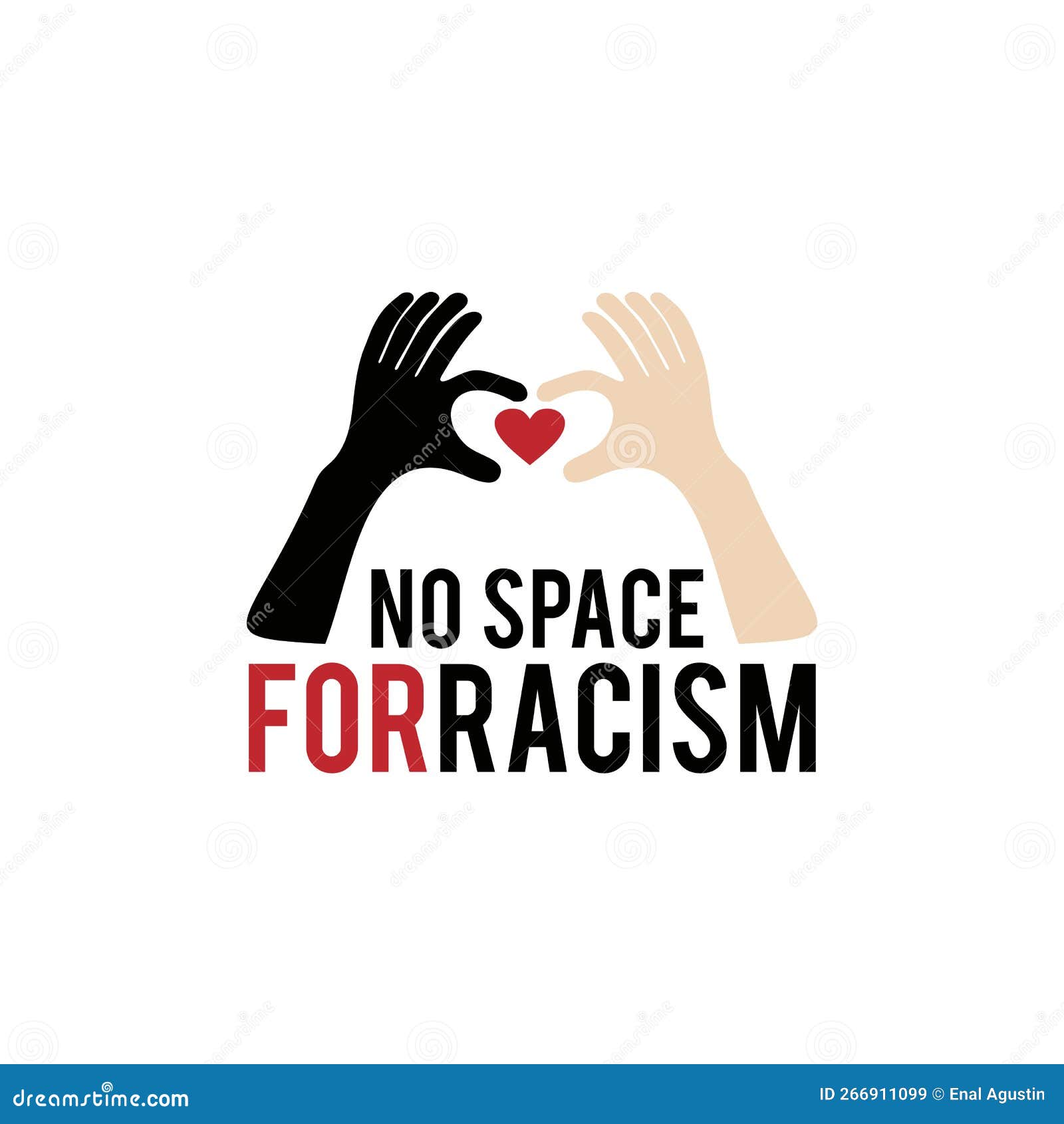 Human Solidarity for Racism Prevention Logo Design Stock Vector ...
