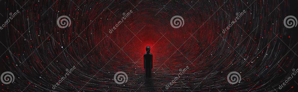 Human Soul Header stock illustration. Illustration of psychological ...