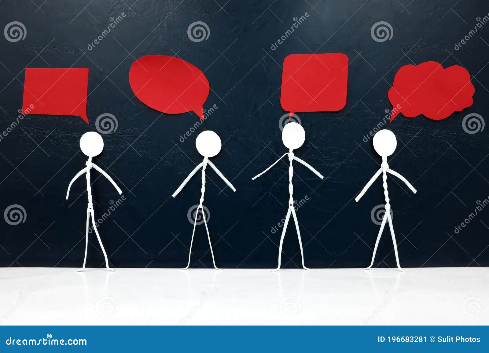 Human Stick Figure Changing Word Fact To Fake. Facts Versus False News ...