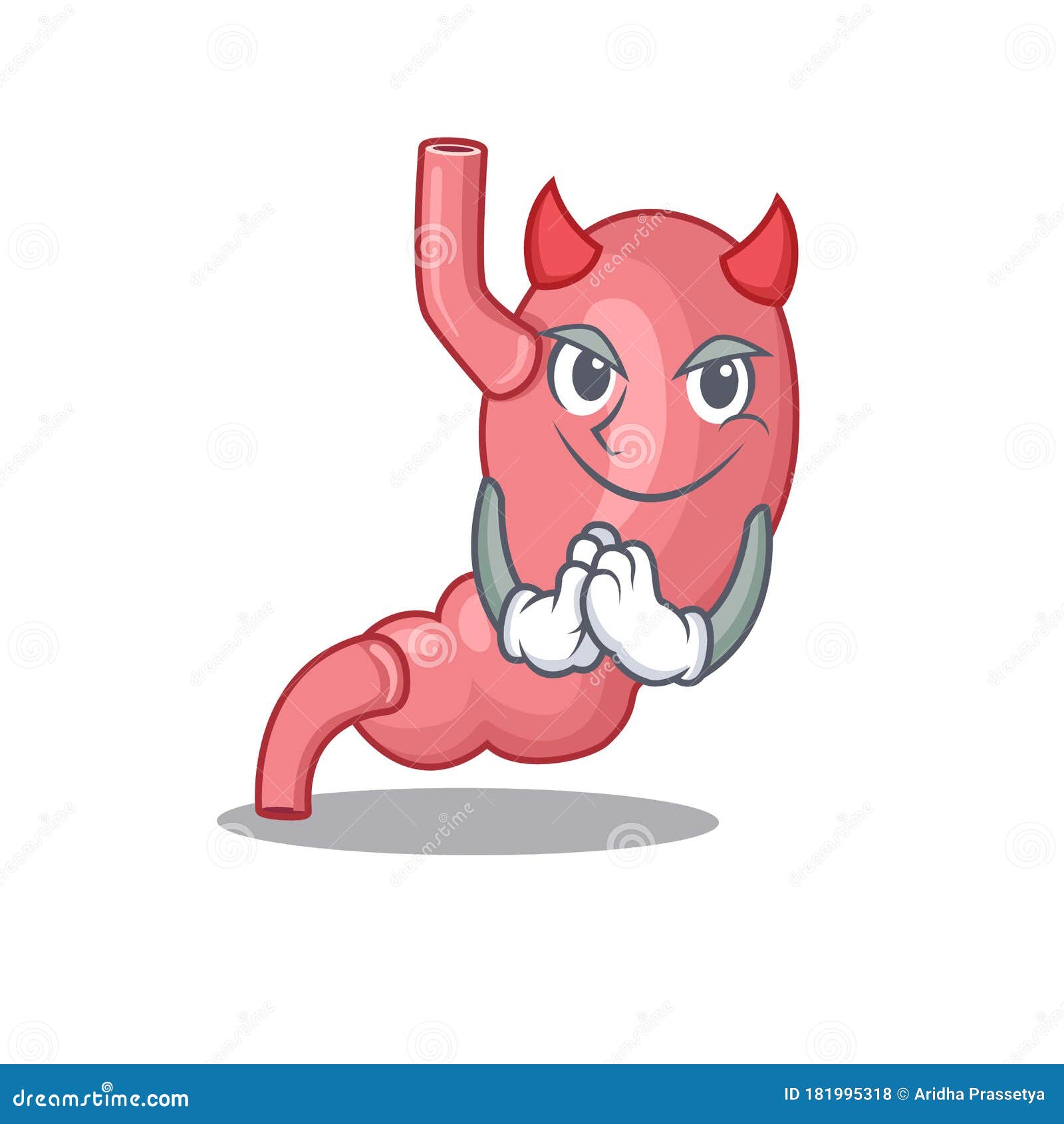 Angry Pancreas Mascot Cartoon Style | CartoonDealer.com #117434505