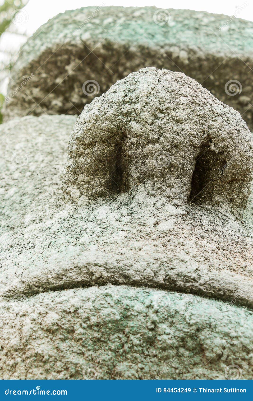 Human Stone Statue Big Nose Editorial Stock Image - Image of portrait ...