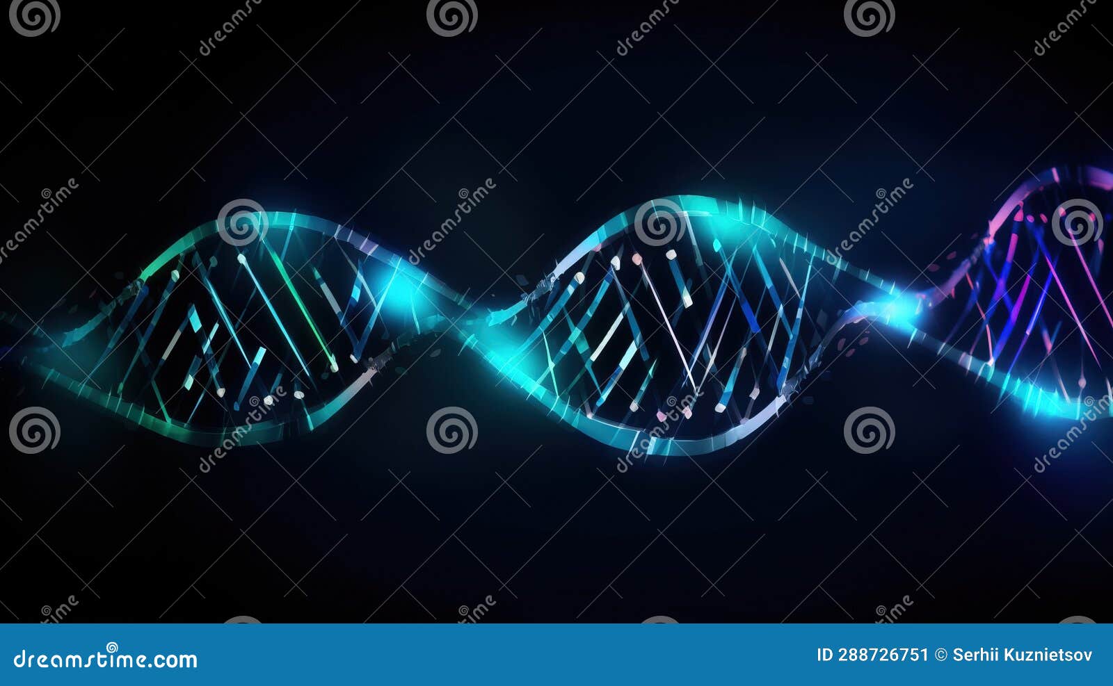 Chromosomes On Black Background Royalty-Free Stock Photography ...