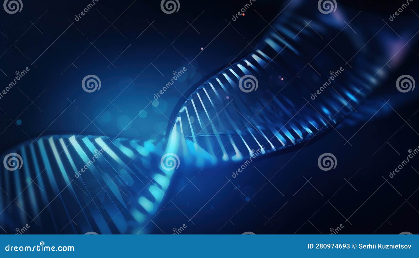 Human Structure of DNA, Researches of Chromosomes. AI Generated. Stock ...