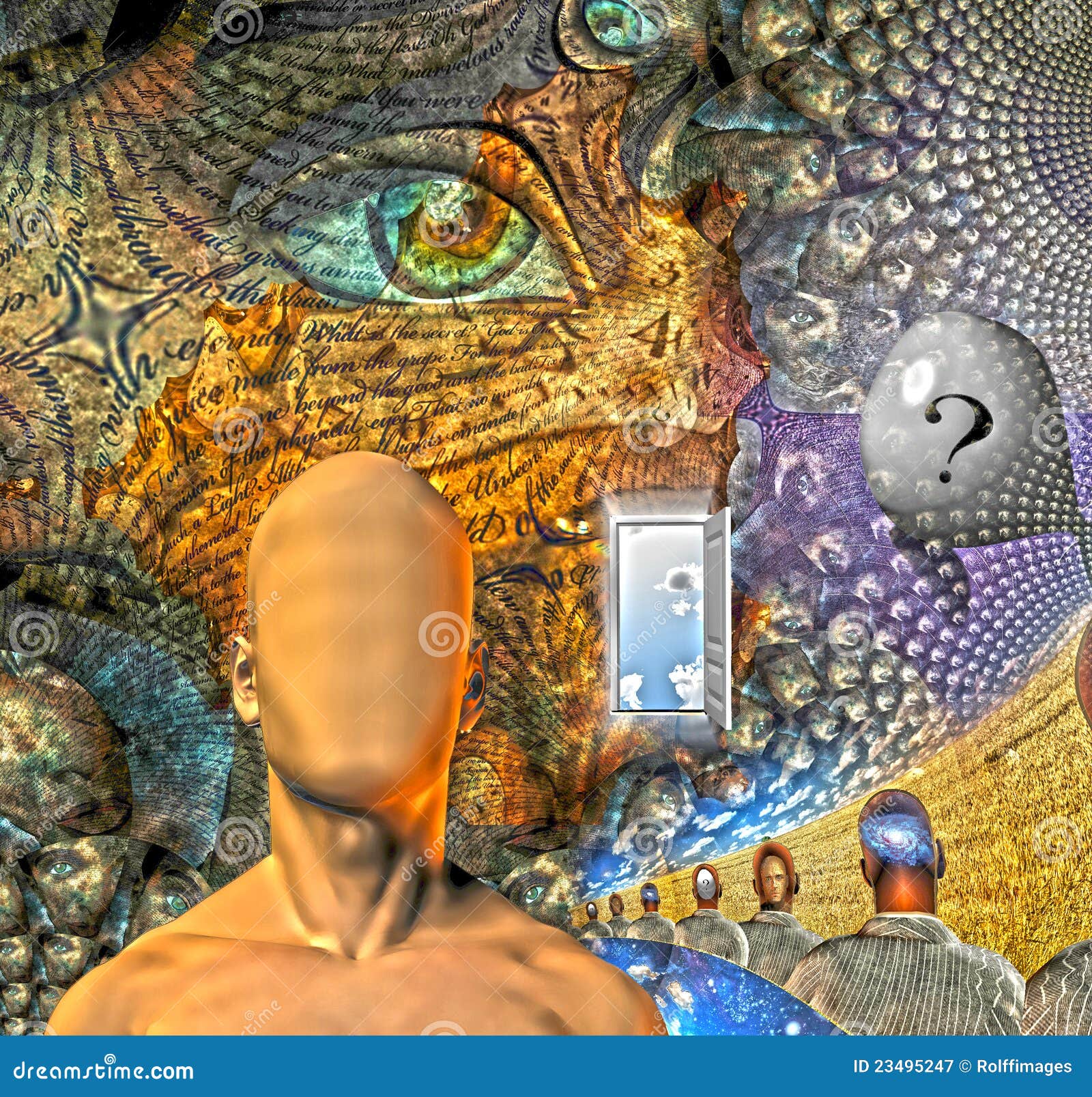 Human Tale stock illustration. Illustration of metaphoric - 23495247