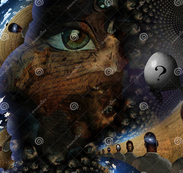 Human Tale stock image. Image of head, conceptual, magritte - 32429041