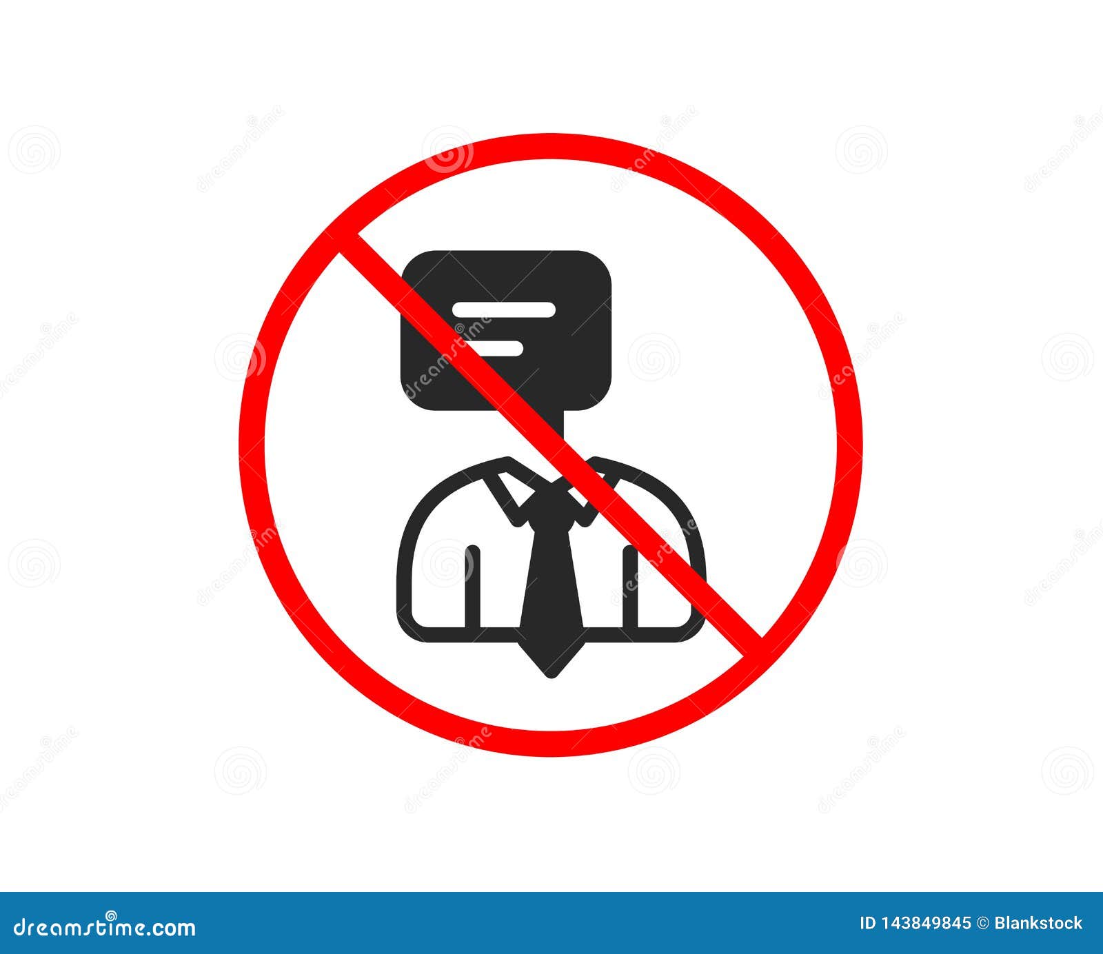 Human Talking Icon. Conversation Sign. Vector Stock Vector ...