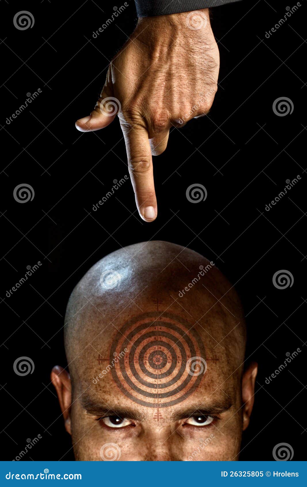 Human target stock image. Image of mark, danger, tatoo - 26325805