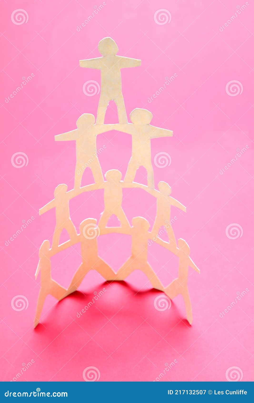 Human team pyramid stock image. Image of collaboration - 217132507