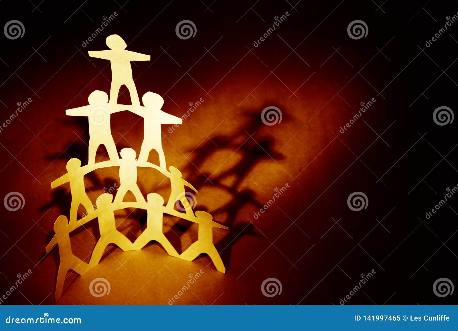 Human team pyramid stock image. Image of paper, network - 141997465