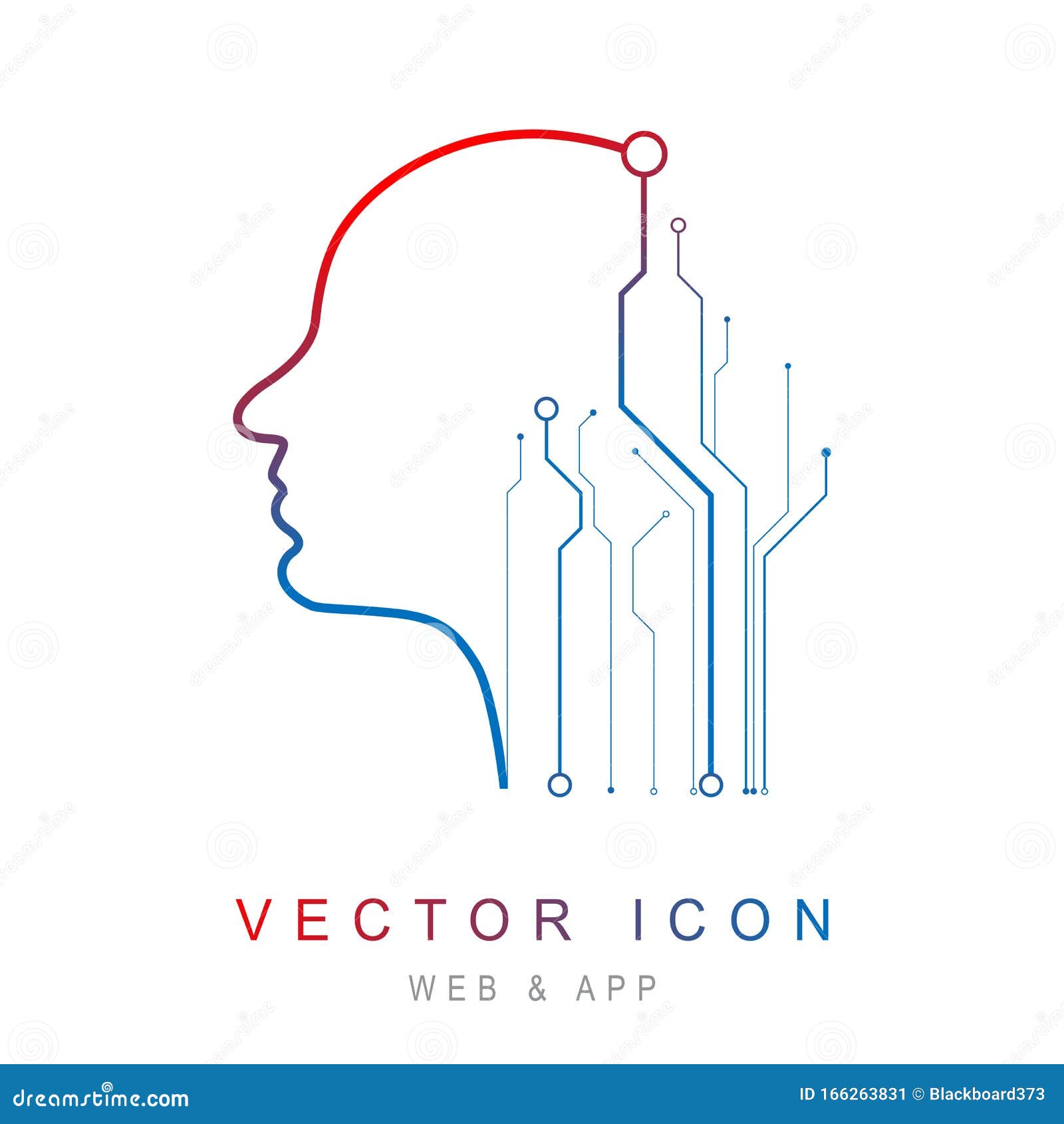 Brain Tech Mind Data Logo Design, Creative Idea Sign. Innovation ...