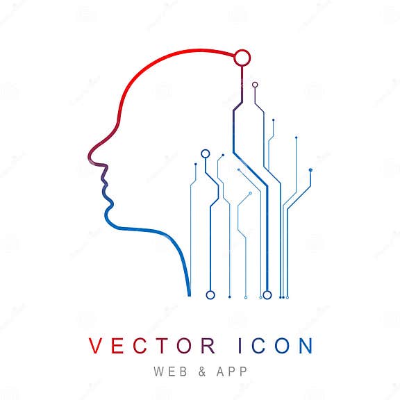 Brain Tech Mind Data Logo Design, Creative Idea Sign. Innovation ...
