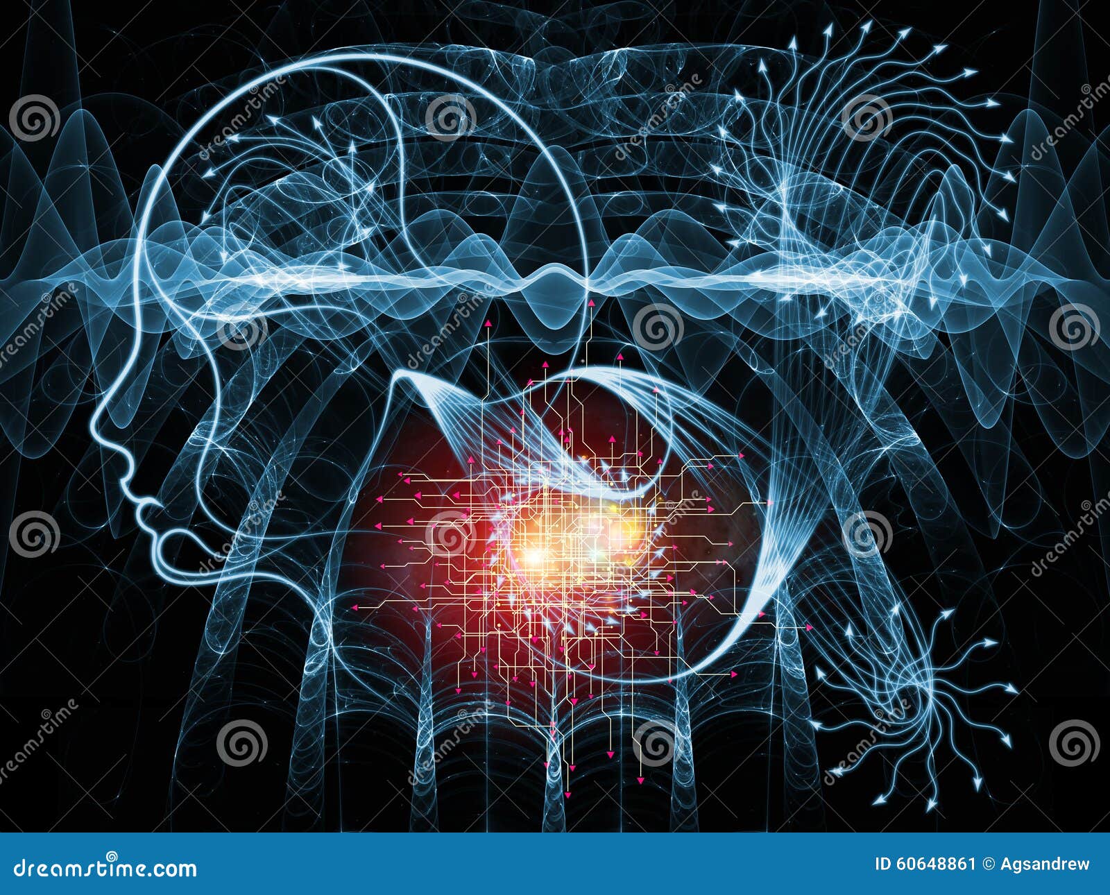 Human Technologies stock illustration. Illustration of knowledge - 60648861