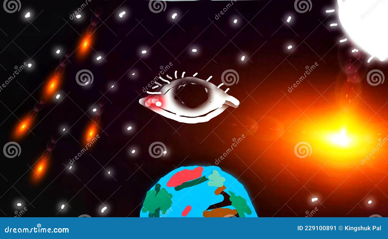 Human Technology Searching Space,that Means Human Eye Searching ...