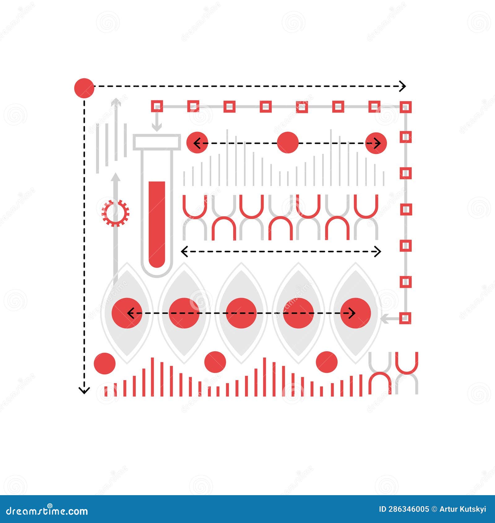 Human Therapeutic Cloning Vector Illustration | CartoonDealer.com ...
