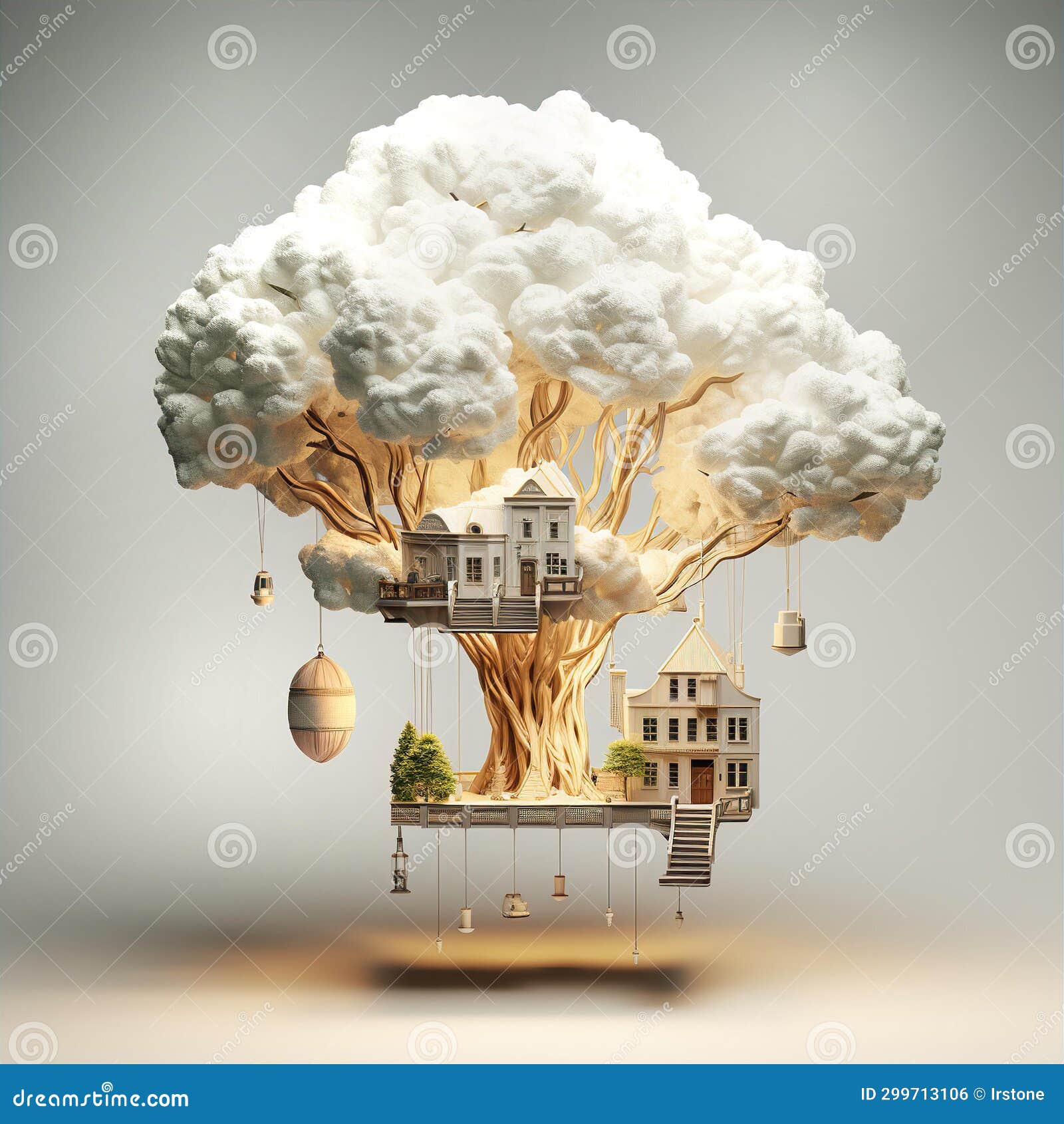 Human Thinking, Fantasy Visualisation, Stock Illustration ...