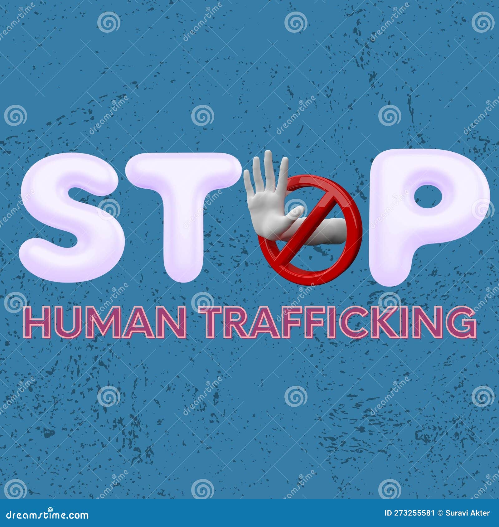 Stop Sign, Human Trafficking Concept, Stop Human Trafficking, Against ...
