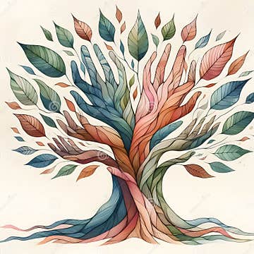 Human and tree stock illustration. Illustration of tree - 306871079