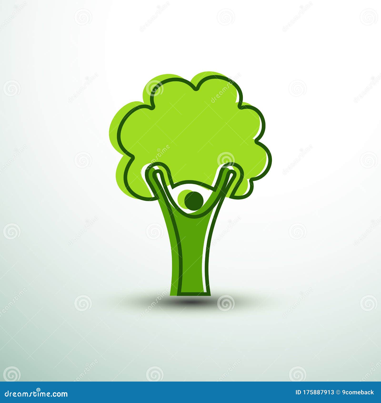 Human tree stock vector. Illustration of tree, human - 175887913