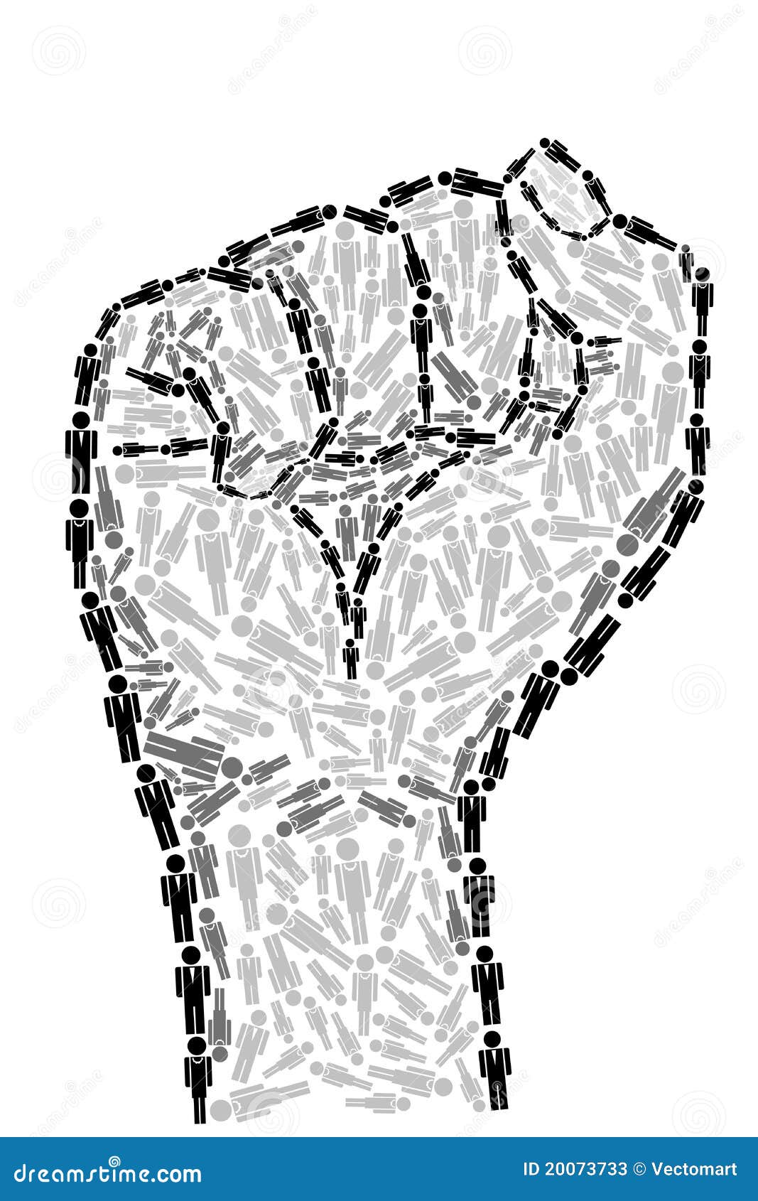 Human Unity stock vector. Illustration of angry, anger - 20073733