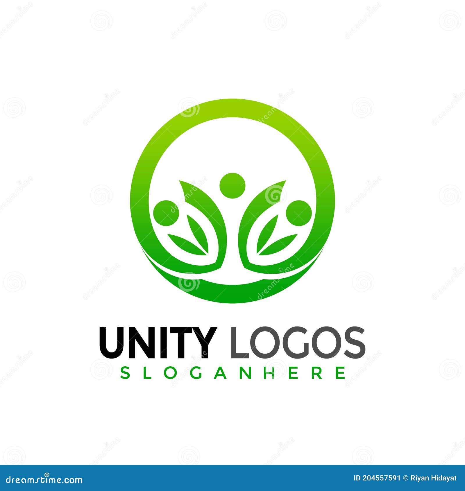 Human Unity Logo, People Group Modern Logos Designs Vector Stock Vector ...