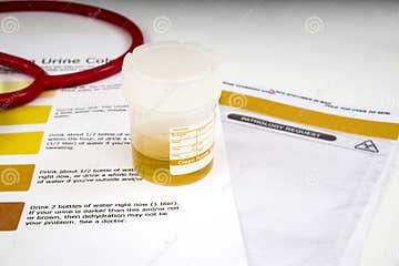 Human urine sample. stock image. Image of stool, rectal - 112190047