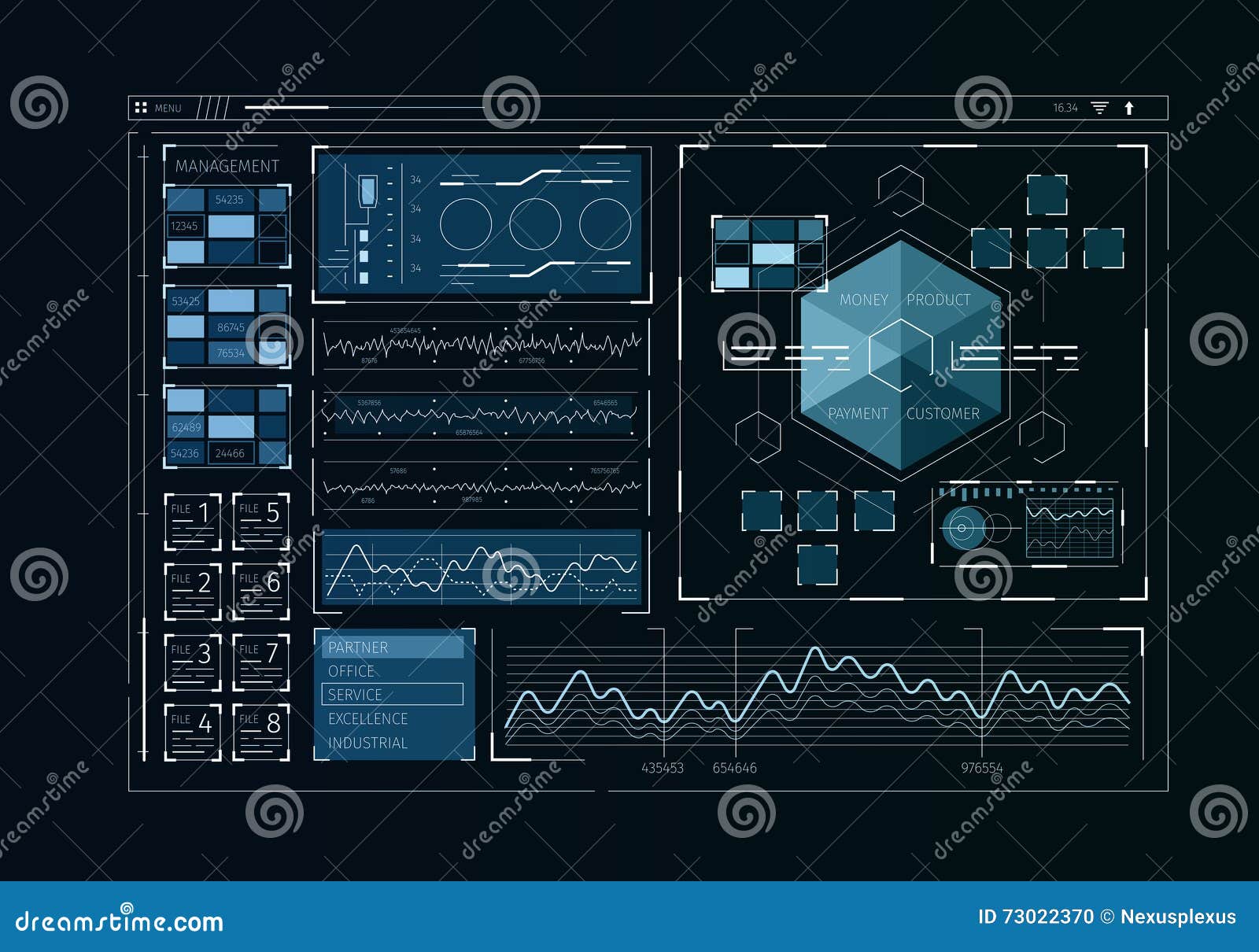 Human user display stock illustration. Illustration of design - 73022370