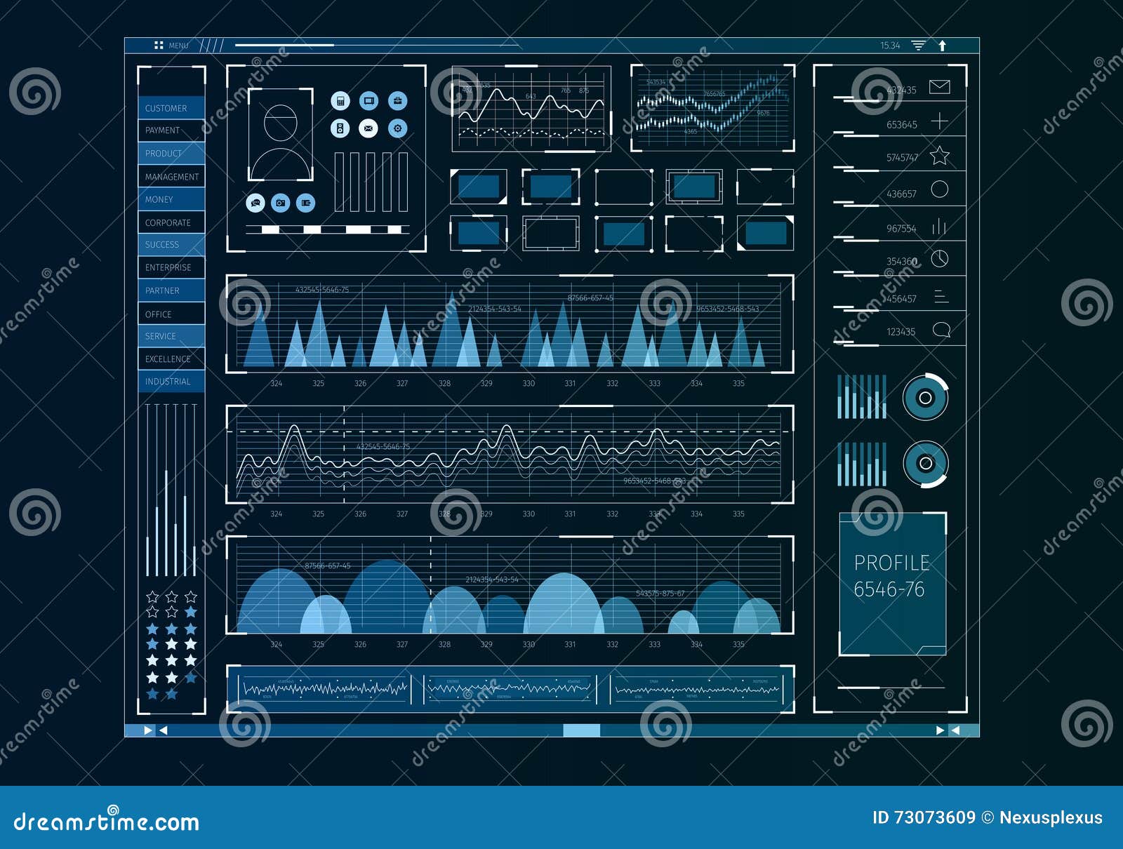 Human user display stock illustration. Illustration of sign - 73073609
