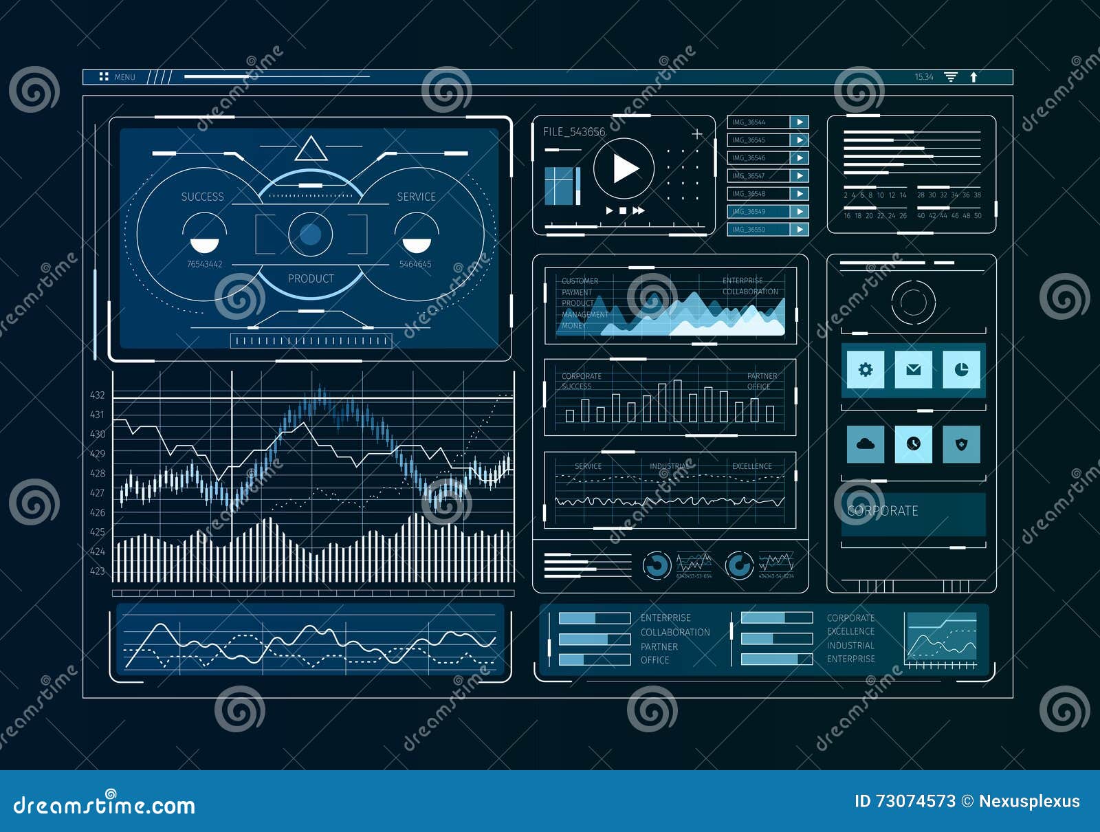 Human user display stock illustration. Illustration of template - 73074573