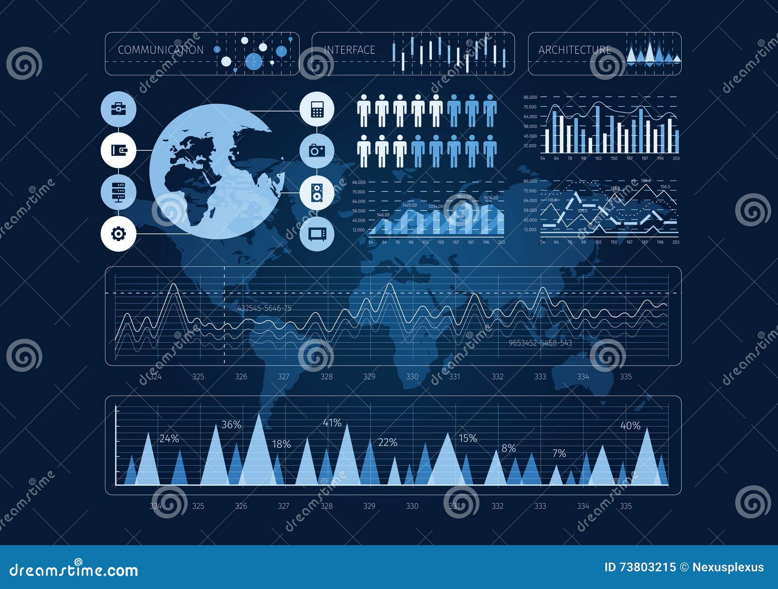 Human user display stock illustration. Illustration of user - 73803215