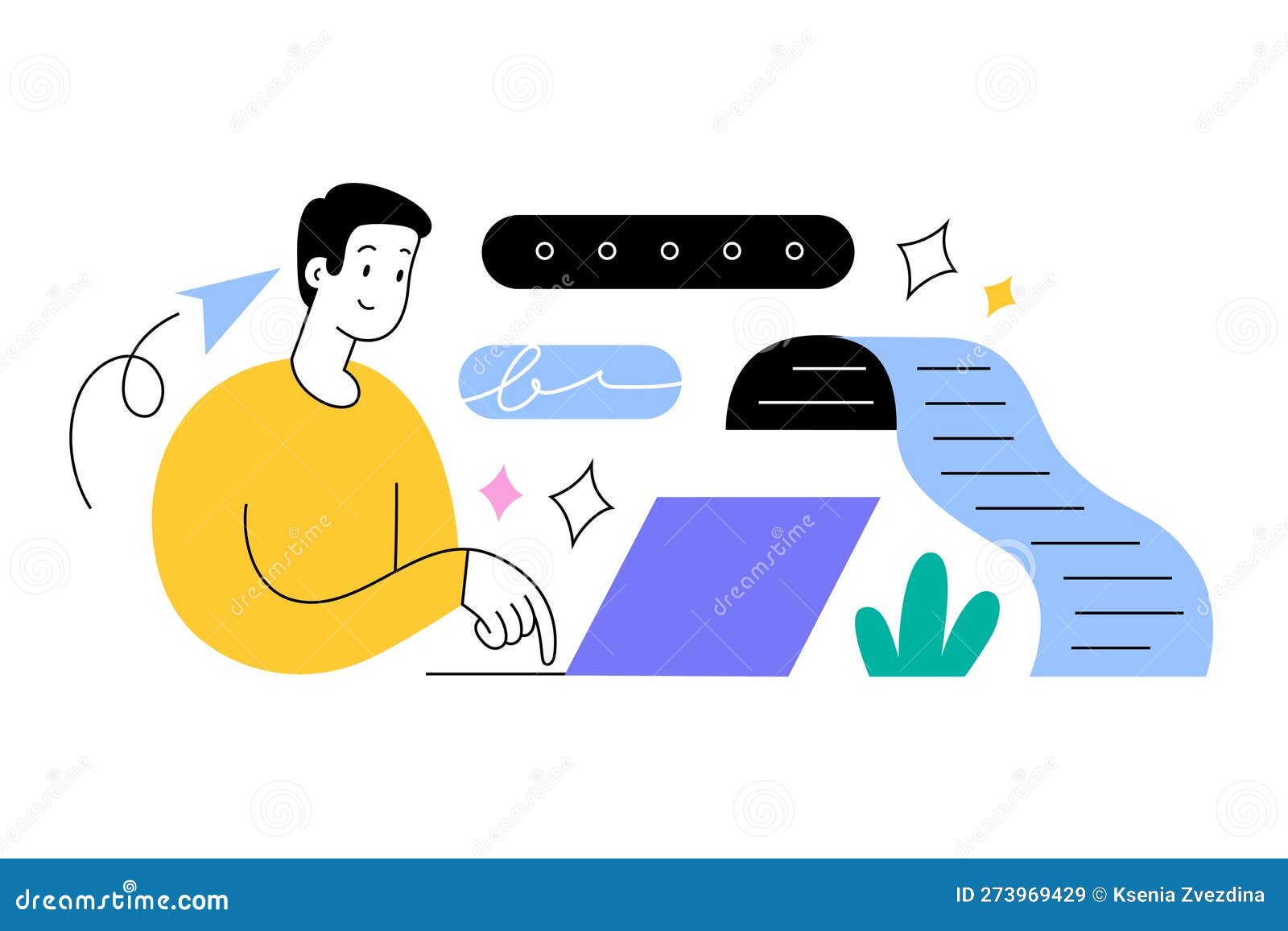 Human Using AI Chatbot To Write A Text, Young Man Types A Prompt On His ... Human Using AI Chatbot To Write A Text, Young Man Types A Prompt On His ...