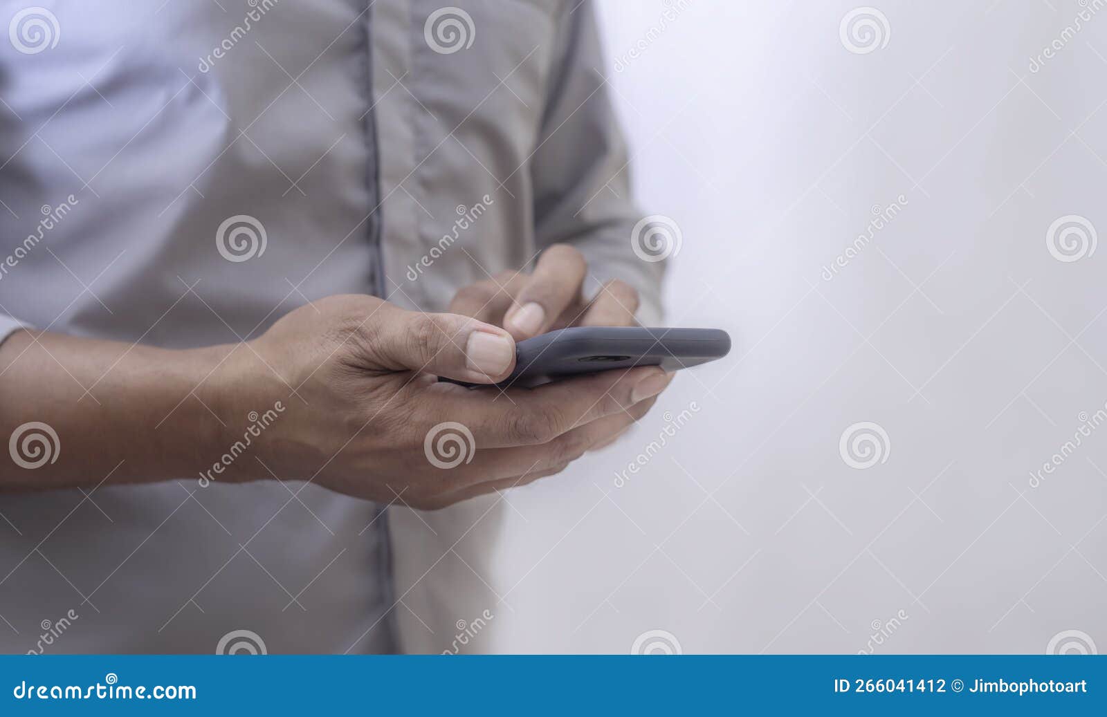 Human Using Smart Phone Mobile Stock Photo - Image of business, online ...