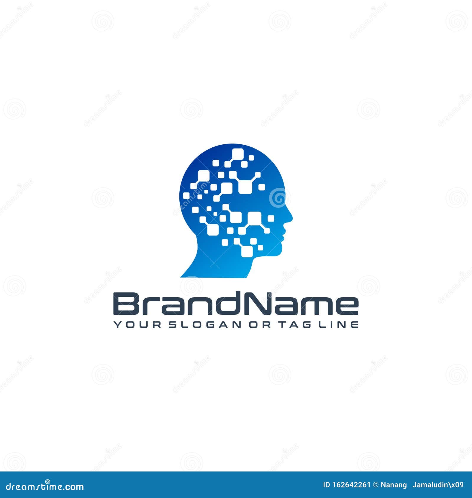 Human Technology Logo Designs Stock Vector - Illustration of identity ...