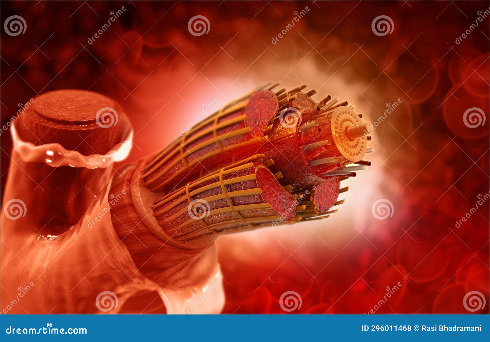 Vein Anatomy Cartoon Vector | CartoonDealer.com #227591443