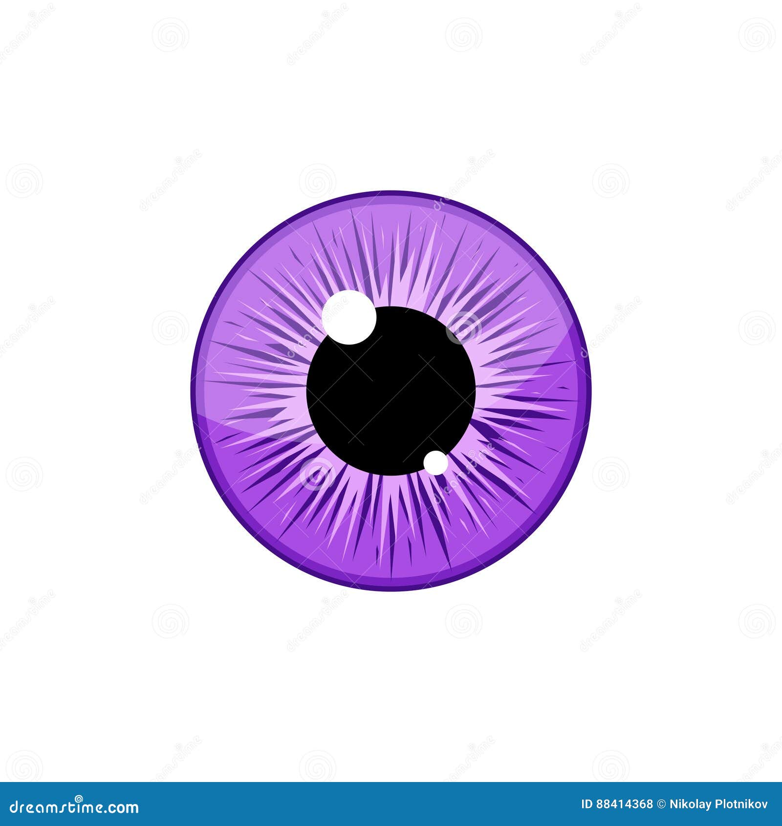 How Human Eye See Violet Surface Infographic Diagram Physics Mechanics ...